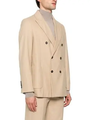 CIRCOLO 1901 Virgin Wool Blazer - Neutrals