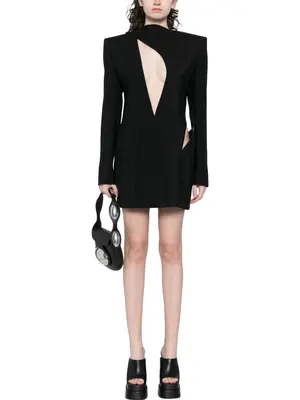 MUGLER Mugler Cut-Out Tailored Dress