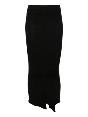 Rick Owens Porterville Fitted Skirt - Black