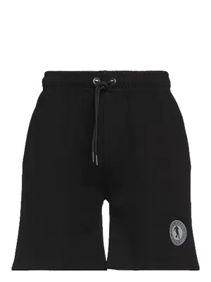 BIKKEMBERGS Cotton French Terry Shorts - Black