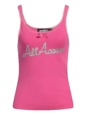 JEREMY SCOTT JEREMY SCOTT Glittered Jersey Top