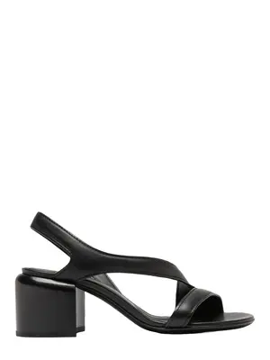 Officine Creative Ethel 023 Leather Sandals - Black