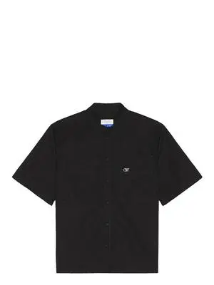 Off-White Embroidered Summer Heavycot Shirt - Black