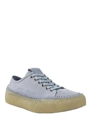 ARTISAN CRAFTED BY ZIGI Clover Low Top Sneakers - Light Blue Suede