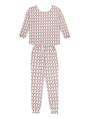 LILA AND HAYES Longsleeve Jogger Set Cowboy Christmas