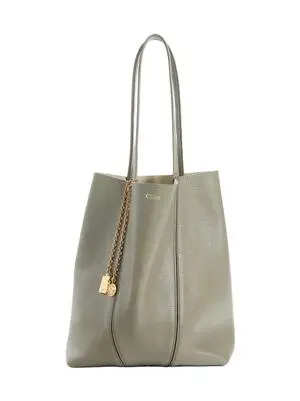 Chloé Spin Leather Tote - Aloe Green