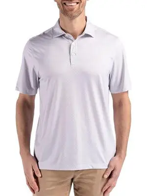 Cutter & Buck Pike Diamond Dot Print Polo Polished