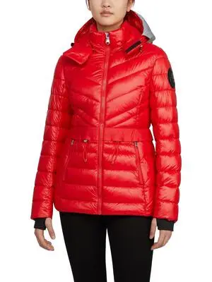 Pajar Bailey Packable Lightweight Puffer Jacket - Current Red