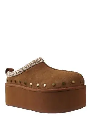 CANDIE'S Candie's Salina Platform Clog Tanse