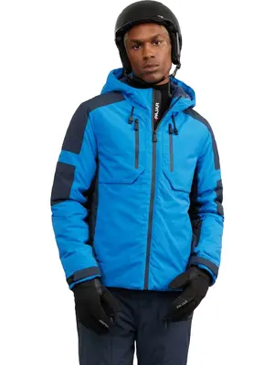 Pajar Pajar Elias Mixed Media Ski Jacket Atlantic Blue
