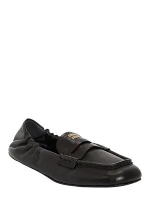 Miu Miu Convertible Penny Loafer - Nero