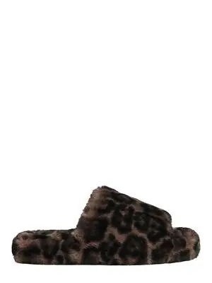 Apparis Dillon Slide Slipper - Dark Leopard