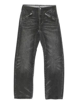 Alexander Wang Moto Jeans - Grey