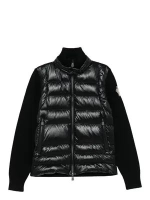 Moncler Panelled Jacket - Black