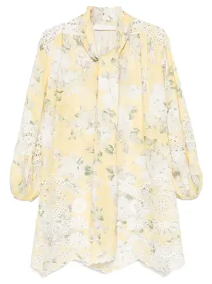 Zimmermann Acacia Mini Dress - Yellow