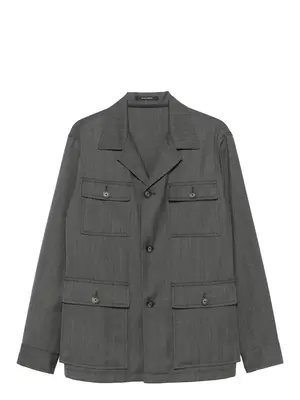 Tagliatore Tempest Shirt Jacket - Grey