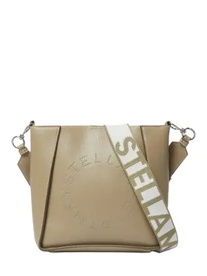 Stella McCartney Logo Mini Crossbody Bag - Neutrals