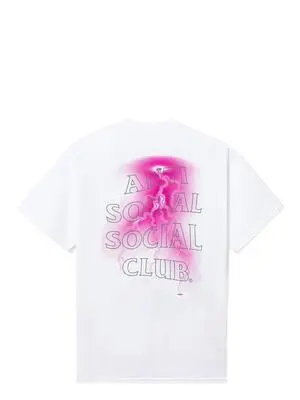 ANTI SOCIAL SOCIAL CLUB Save Your Tears 3m Reflective Tee Shirt - White