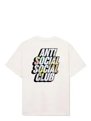 ANTI SOCIAL SOCIAL CLUB Drop A Pin Tee Shirt - Cream