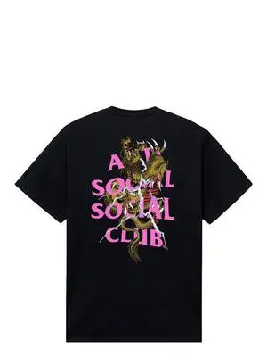 ANTI SOCIAL SOCIAL CLUB Double Dragon 2 Tee Shirt - Black