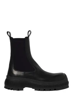 JIL SANDER Chelsea Boots - Black