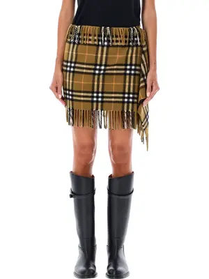 Burberry Skirt - Mustard