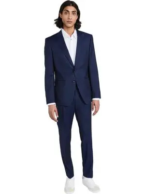 BOSS Slim Fit Suit - Dark Blue