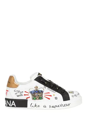 Dolce & Gabbana Portofino Dg King Sneakers - Multicolor