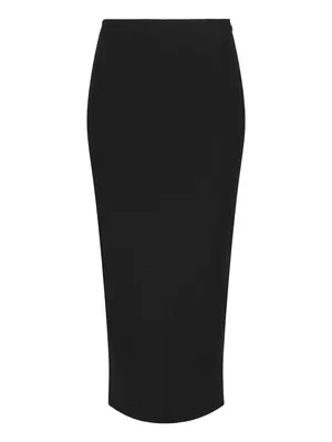 Dolce & Gabbana Jersey Milano Skirt - Black