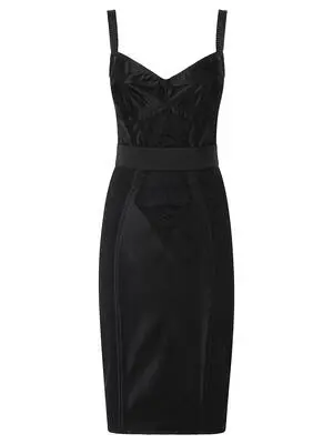 Dolce & Gabbana Corset Slip Dress - Black