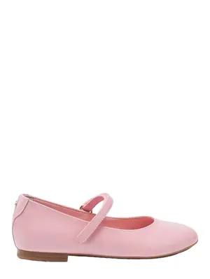 Dolce & Gabbana Leather Ballet Flats - Pink