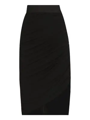 Dolce & Gabbana Asymmetrical Jersey Skirt - Black