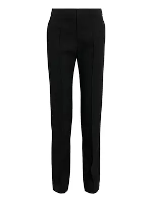 Isabel Marant Wool-crepe Slim-leg Pants - Black