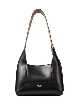 JIMMY CHOO Small Diamond Shoulder Bag - Black