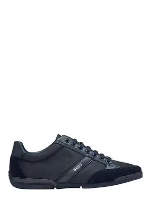 BOSS Panelled-design Sneakers - Blue