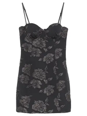 ROTATE BY BIRGER CHRISTENSEN ROTATE BIRGER CHRISTENSEN Cloqué-Effect Mini Dress
