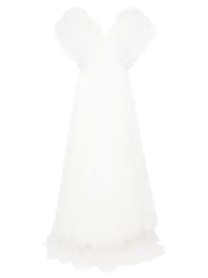 JENNY PACKHAM Jenny Packham Ibis Crystal Embellished Gown