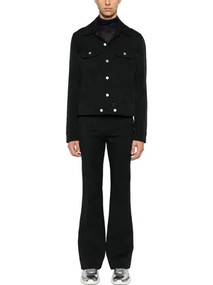 COURREGES 70's Bootcut Trousers - Black
