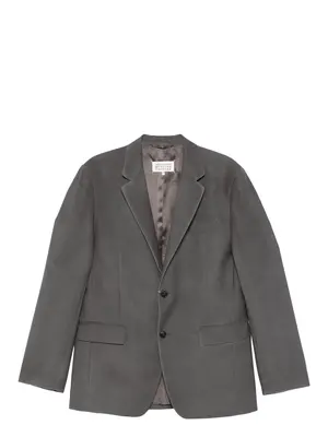 MAISON MARGIELA Single-breasted Blazer - Grey