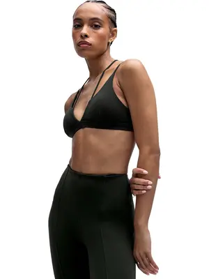 Lululemon Smoothcover Strappy Bra - Blackened Pine