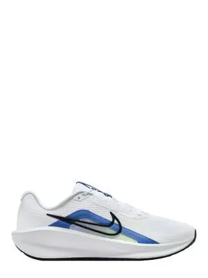 Nike Downshifter Athletic Sneakers - White/star Blue/green Strike