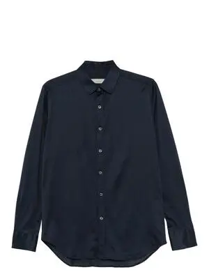 Canali Lightweight-jersey Shirt - Blue