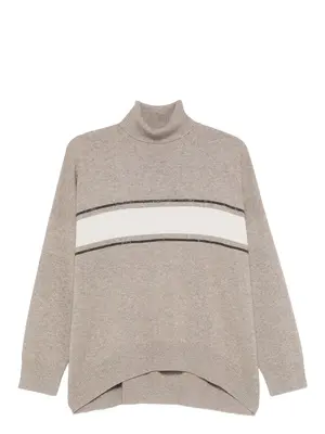 BRUNELLO CUCINELLI Brunello Cucinelli Stripe-Detailing Sweater