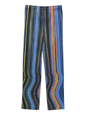 ISSEY MIYAKE Pleats Please Issey Miyake Warp Trousers