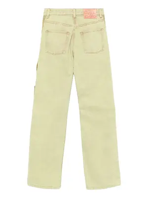 Y/project Panelled Straight Jeans - Green
