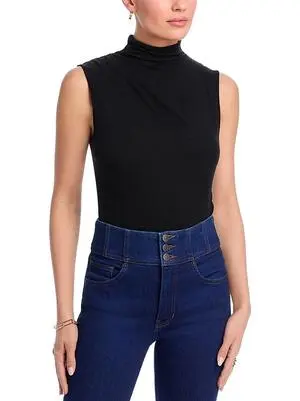 Veronica Beard Mylie Sleeveless Top - Black