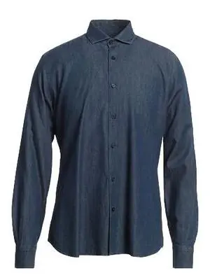 PETER HADLEY SPORT Denim Shirt Size Cotton - Blue