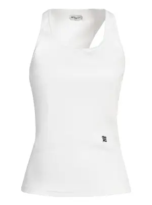 MISBHV Ribbed Jersey Tank Top - White
