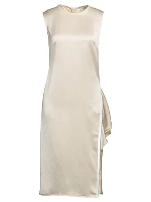 JW Anderson Mini Crepe Dress - Beige