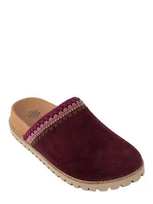 THE SAK The Sak Bolinas Lug Sole Clogs Black Cherry Seminyak